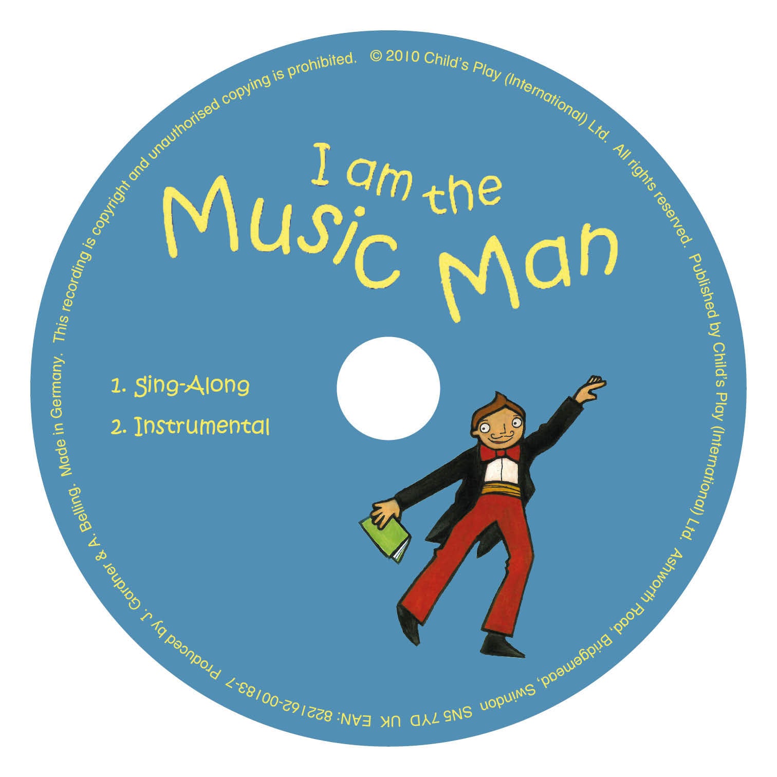I am the Music Man CD – Child's Play