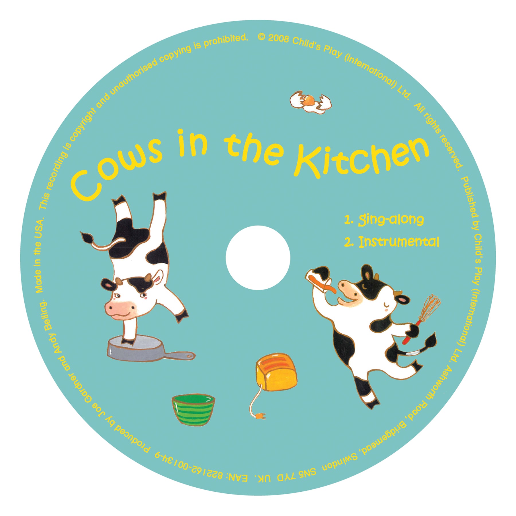 Cows in the Kitchen CD – Child's Play