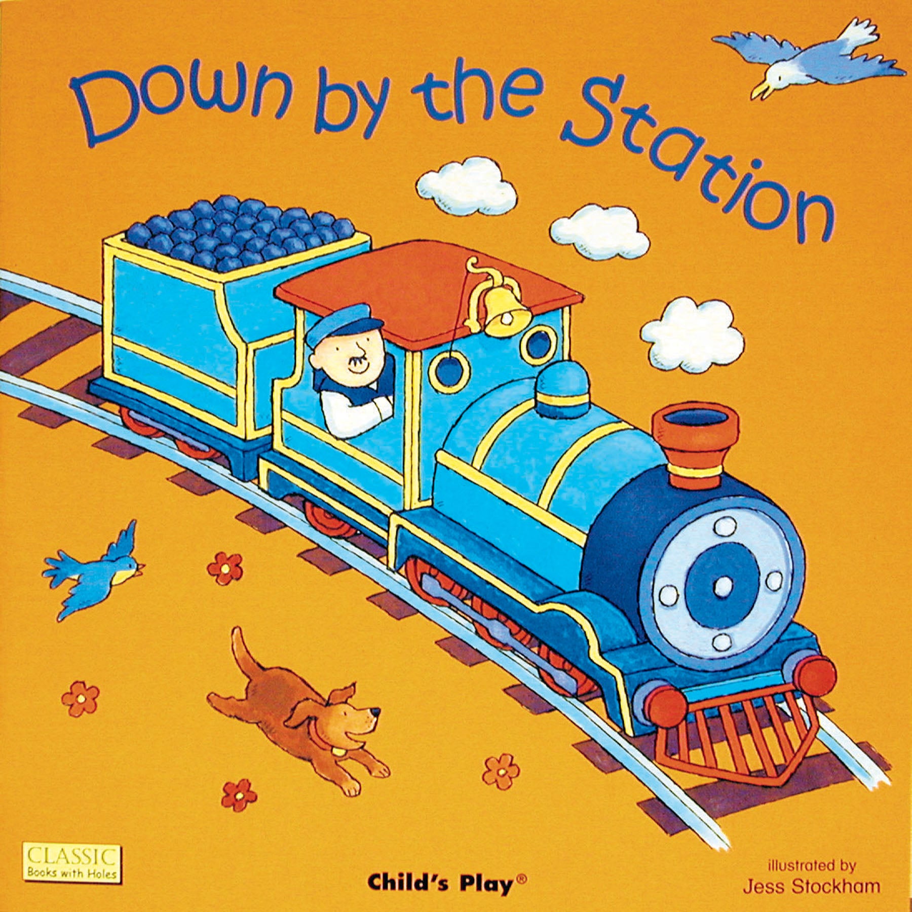 Books with Holes: Down by the Station (Big Book Edition) – Child's Play